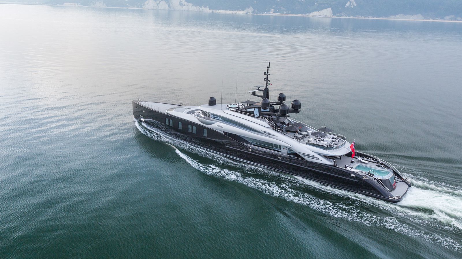 The sublimely silent 66m ISA superyacht Okto